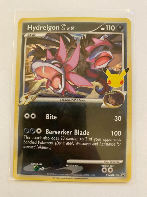 Pokemon Hydreigon SWSH 138 EN (Neu (gemäss Beschreibung)) in Elgg für ...