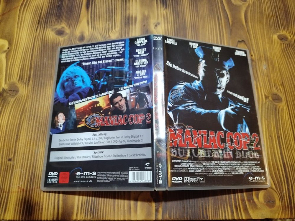 Maniac Cop 2 - DVD - Guter Zustand (Gebraucht) in Gerlafingen für CHF 6 ...