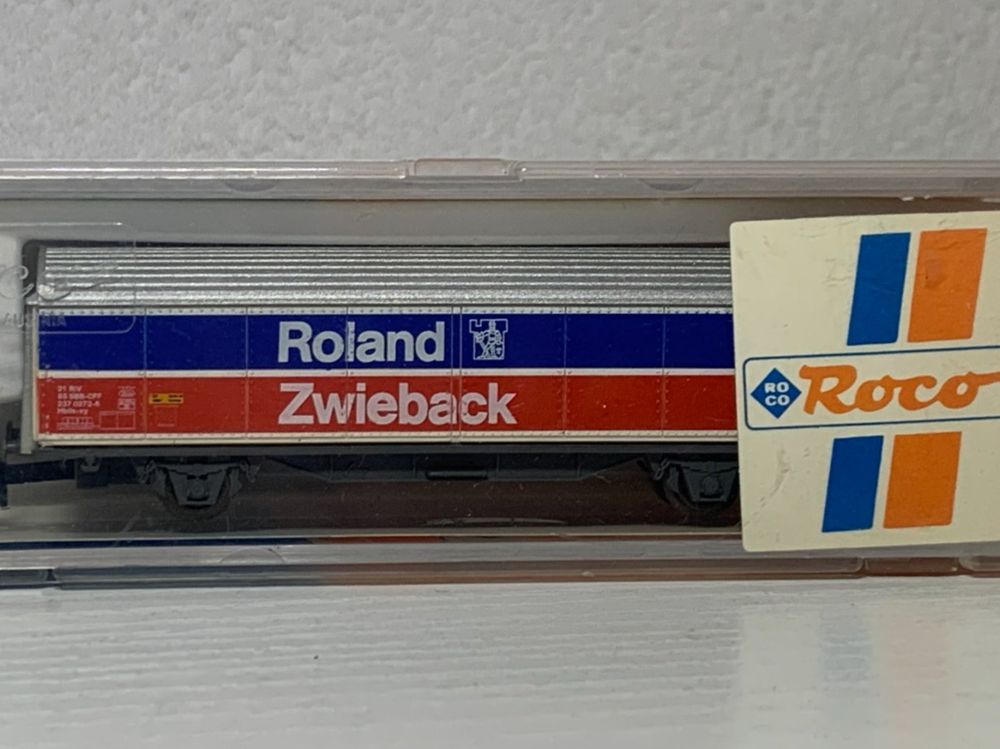 SBB CFF Hbis ROLAND ZWIEBACK und ROLAND STICKS * ROCO N (Neu (gemäss ...