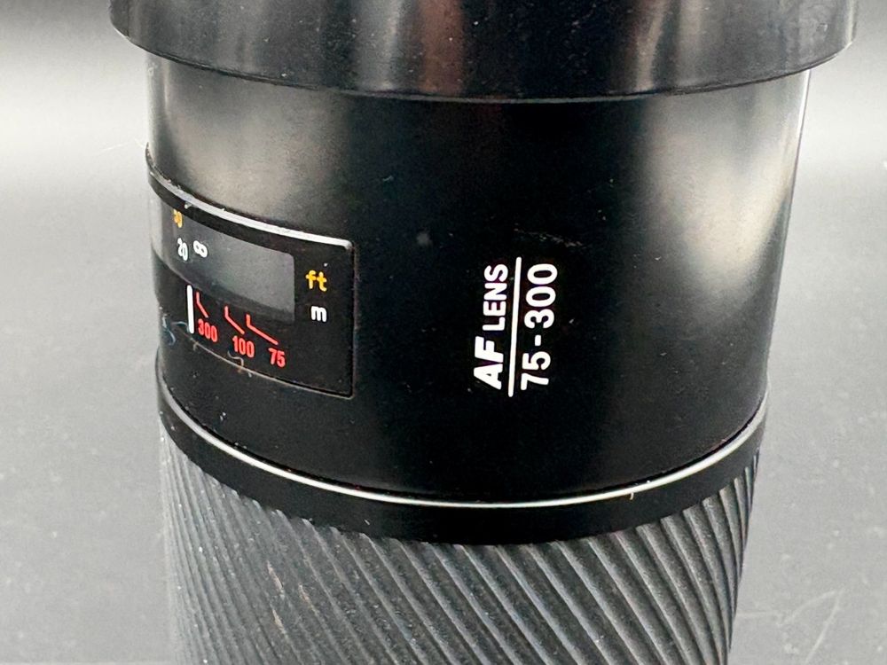 Objektiv Minolta AF Lens 75-300mm ab 1.- (Gebraucht) in Hagendorn für ...