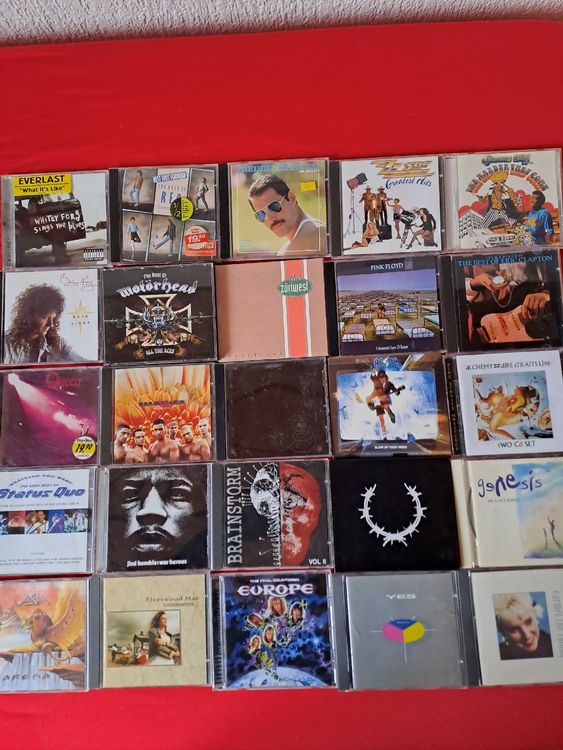 25 Stk. ROCK, HARDROCK POP CD's | Kaufen auf Ricardo