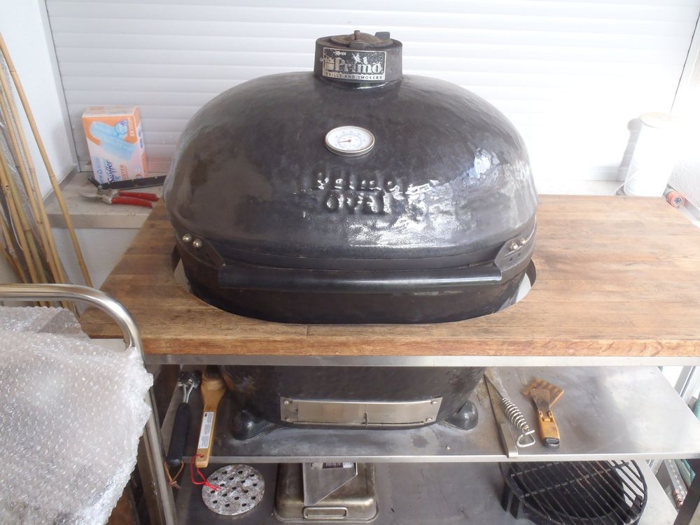 Primo Grill Oval 400 XL mit Tisch, Kamado, Green Egg, Smoker | Kaufen ...