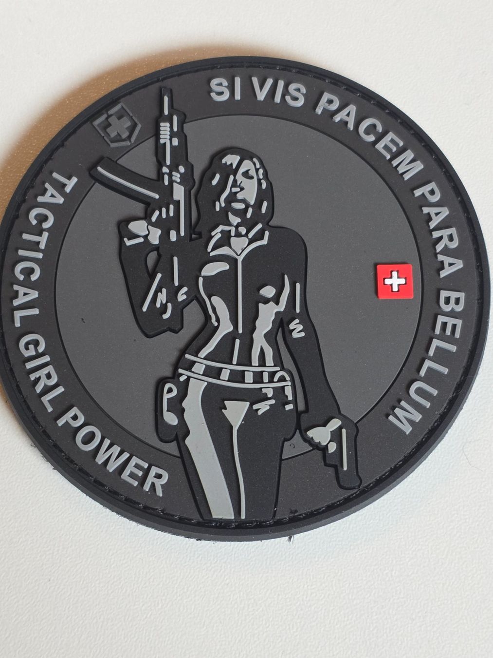 Police Insigne Tactical Girl Power Badge Pvc neuf velcro (Neuf (Voir ...