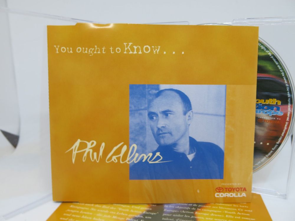 rare promo CD: Phil Collins (Genesis) You Ought To Know.. 97 (Gebraucht ...