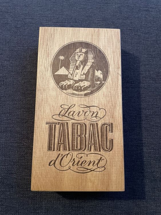 Savon Tabac d‘Orient / Mettler / Holzschachtel für Seife (Gebraucht) in ...