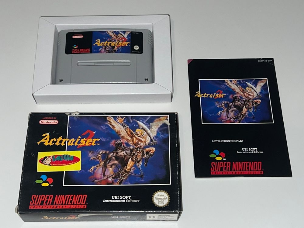 Super Nintendo (SNES) Spiel - ActRaiser 2 (OVP) (Gebraucht) in Zürich für CHF 82 – mit Lieferung ...