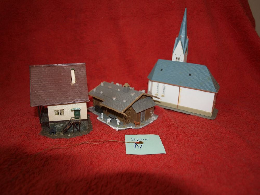 Kirche + Häuser spur N Gebraucht | Kaufen auf Ricardo