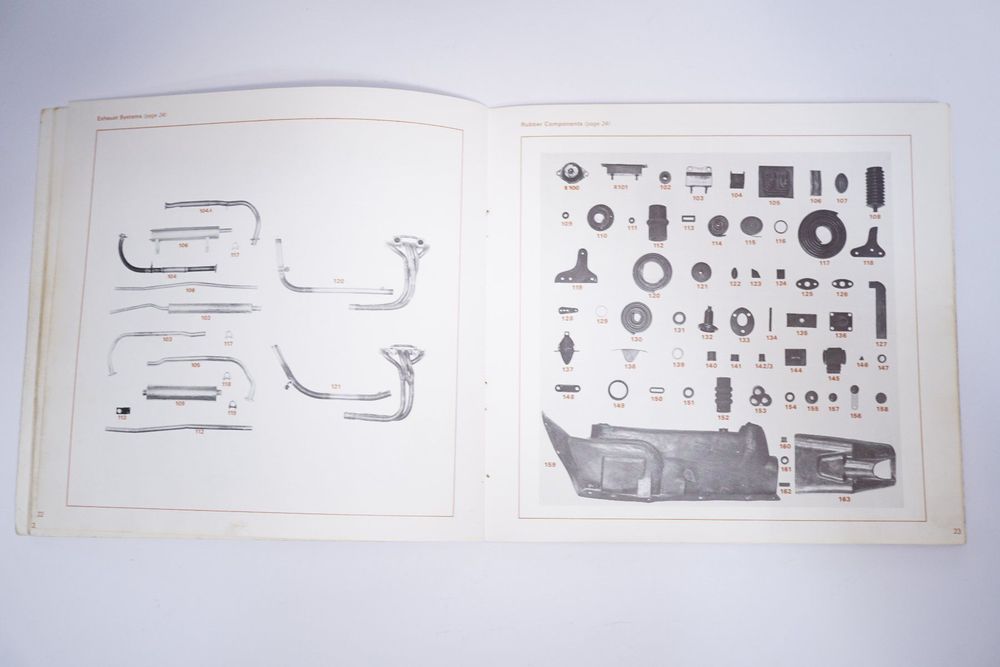 7∑ Ersatzteilkatalog zu MG T Naylor Brothers | Kaufen auf Ricardo