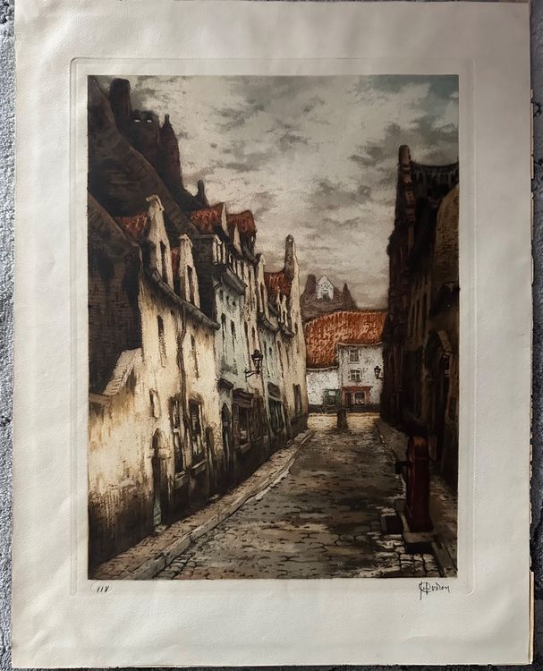 Sehr Interessante Radierung Unl.Sig (Gebraucht) in Hochdorf für CHF 5 – mit Lieferung auf ...