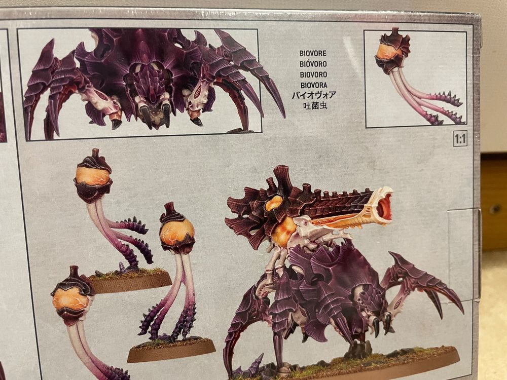 WARHAMMER 40.000 - TYRANIDS BIOVORE (Neu und originalverpackt) in Egg b ...