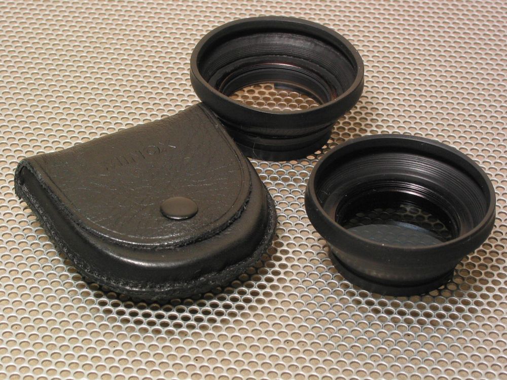 MINOX 35 2x Skylight + ND-4 Graufilter Sonnenblende + Tasche (Gebraucht ...