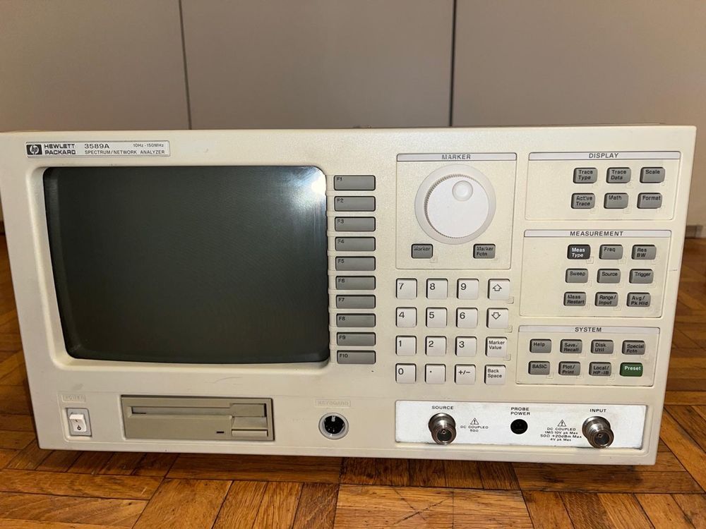 HP 3589A 10Hz-150MHz Spectrum/Network Analyzer | Kaufen auf Ricardo