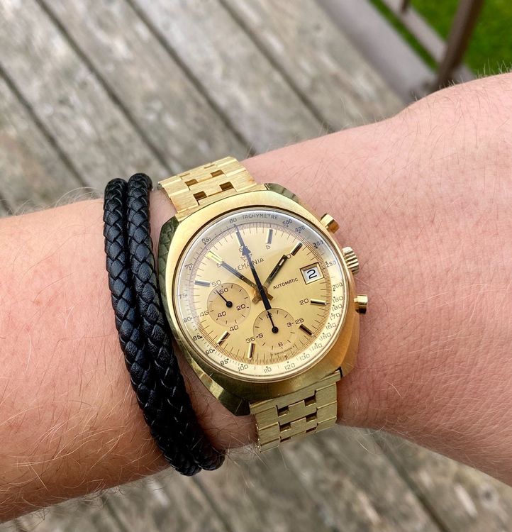 Lemania Vintage Chronograph Automatik | Kaufen auf Ricardo