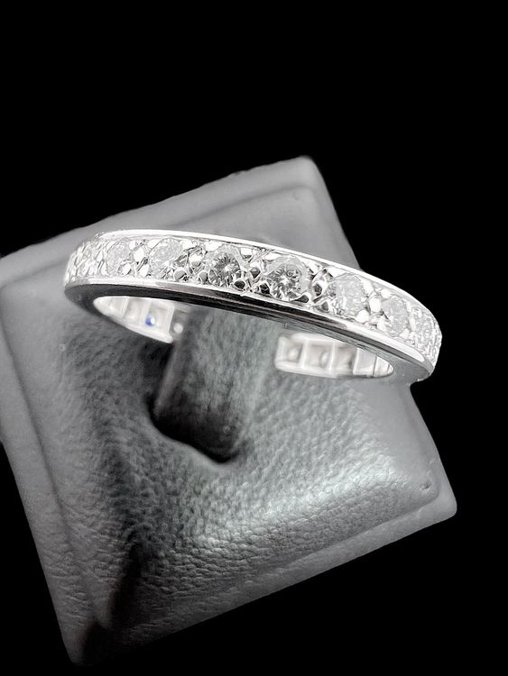 Alliance 0.8c Diamanten Ring 18k Weissgold Grösse 54 *S763 | Kaufen auf ...