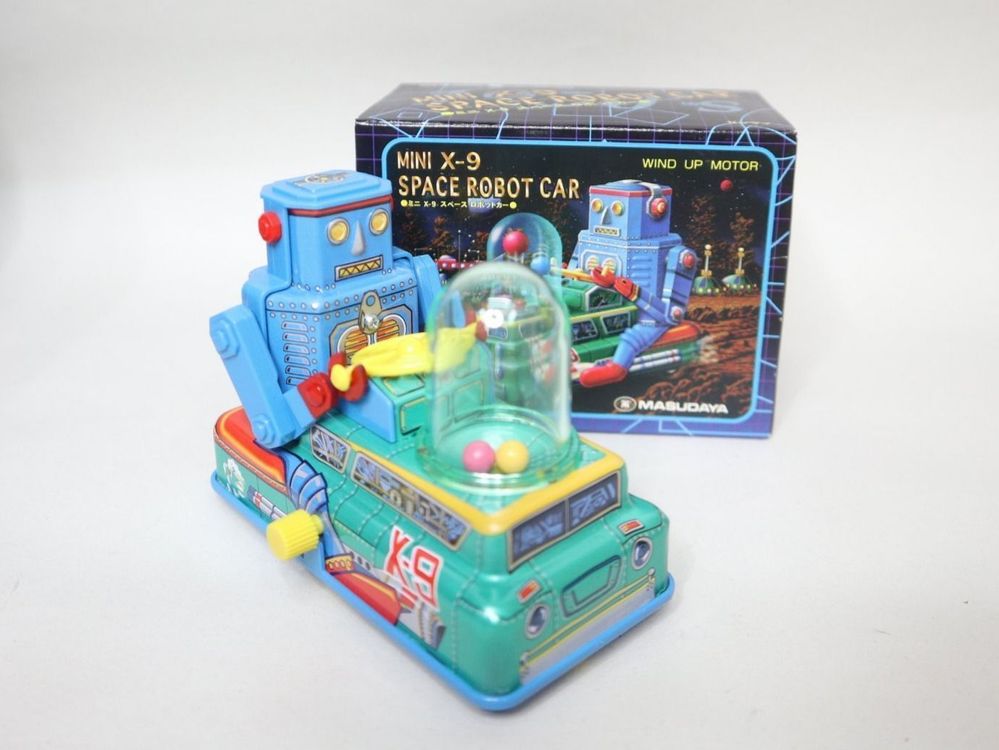 1997 mini Roboter Auto X-9 Space Robot Car made in Japan | Kaufen auf ...