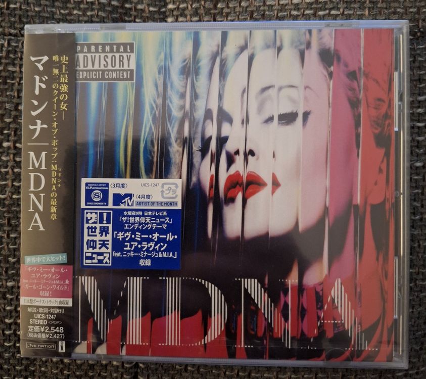 Madonna MDNA Japan CD | Kaufen auf Ricardo