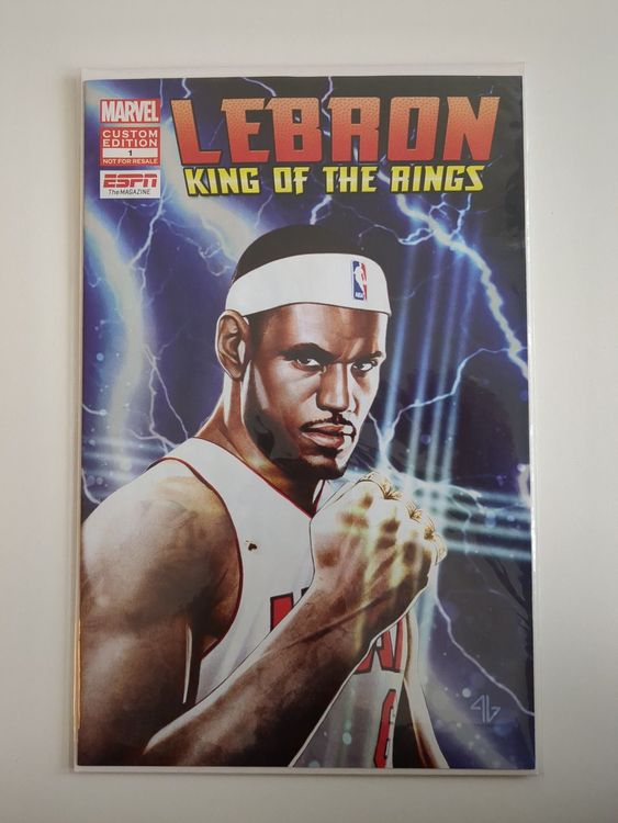 Marvel x NBA : LeBron James King of the Rings Comic Book | Kaufen auf ...