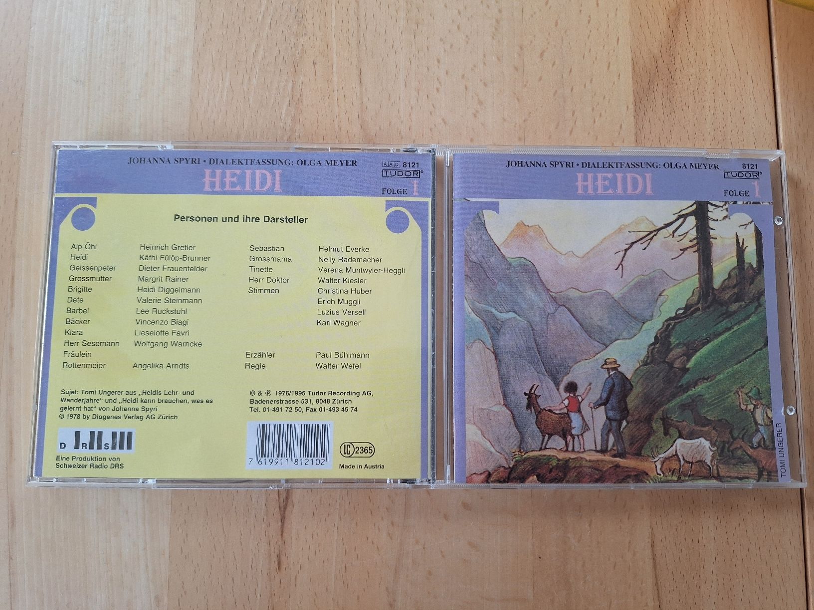 Heidi CD - Dialektfassung nach Johanna Spyri, Folge 1 (Gebraucht) in ...