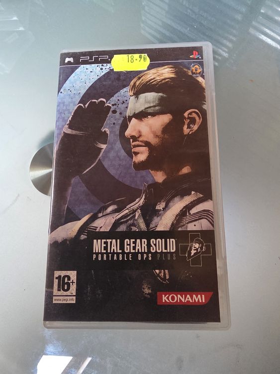 Metal Gear Solid: Portable Ops Plus - PSP Game (Gebraucht) in Bauma für ...