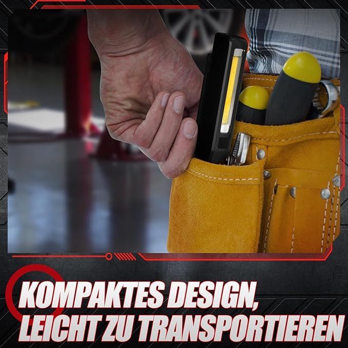 LED Werkstattlampe Taschenlampe Inspektionsleuchte + Magnet (Neu und originalverpackt) in ...