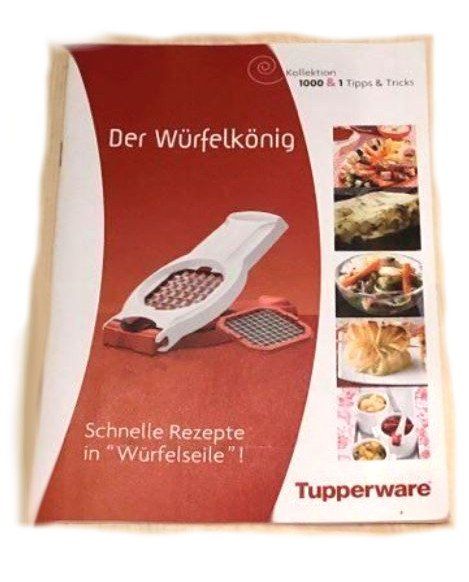 Würfelkönig + Rezeptheft * Tupperware * NEU (Neu und originalverpackt ...