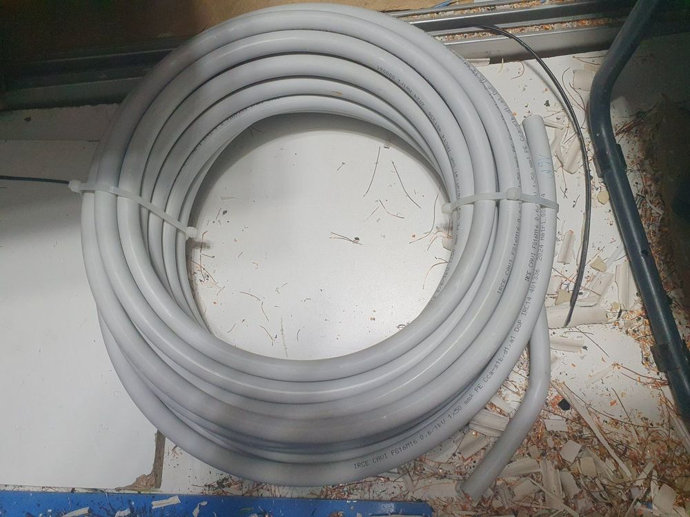 Kabel Einzelleiter 1x50mm2 8m PE Erde Litze 1x50 T-Litze (Neu und ...
