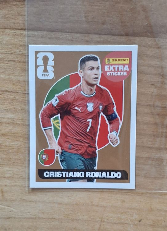 Panini World Cup 2026 Cristiano Ronaldo Bronze Extra Sticker (Neu ...