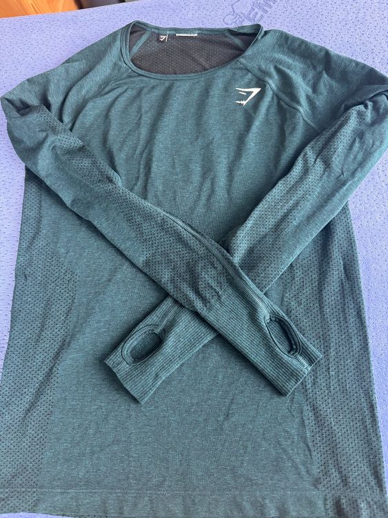 Gym Shirt, Gymshark Gr. XS/S, lang Arm (Gebraucht) in Siebnen für CHF ...