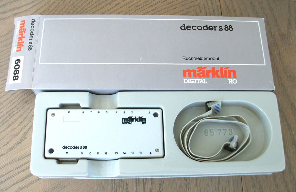 Märklin Rückmeldemodul s 88, 6088, OVP | Kaufen auf Ricardo