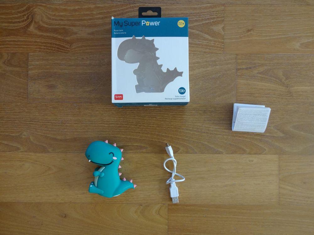 Powerbank Dinosaur von Legami | Kaufen auf Ricardo