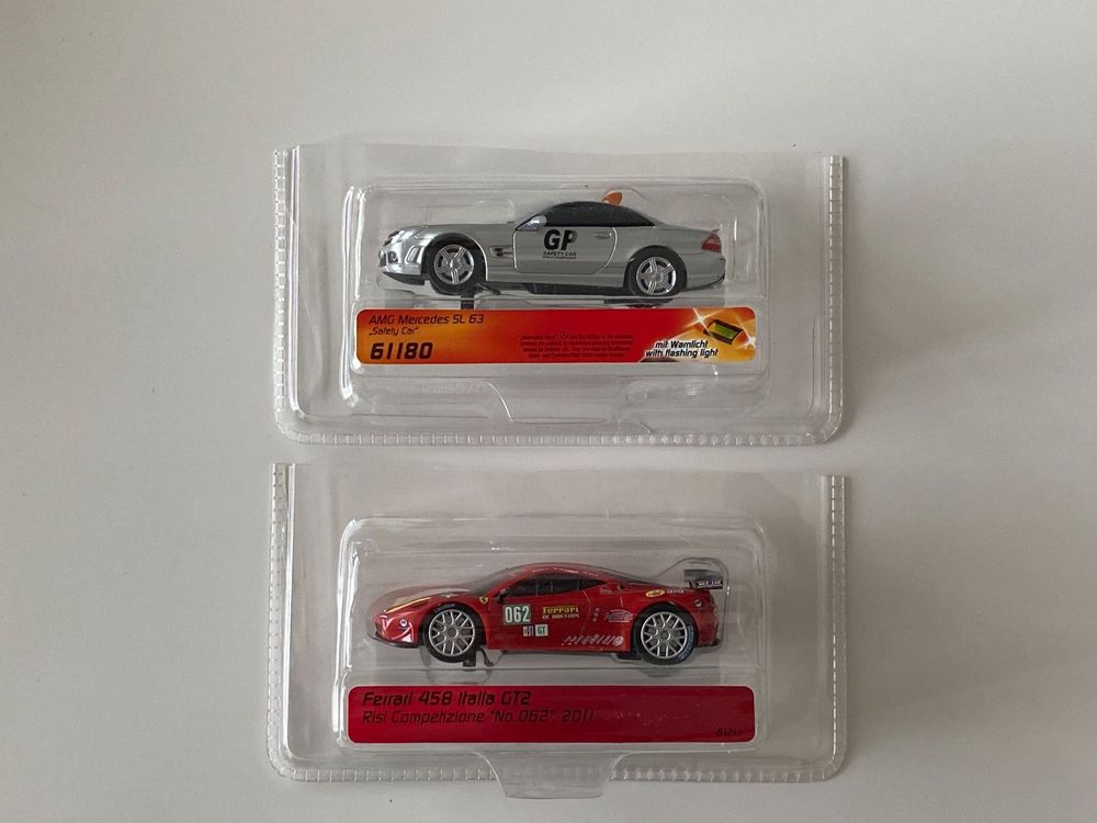 Carrera Go Autos (AMG Mercedes SL64 & Ferrari 458 GT2) (Gebraucht) in ...