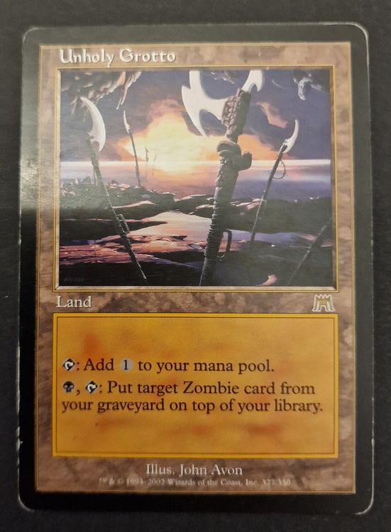 Unholy Grotto, Magic the Gathering (Gebraucht) in für CHF 4.5 – mit ...
