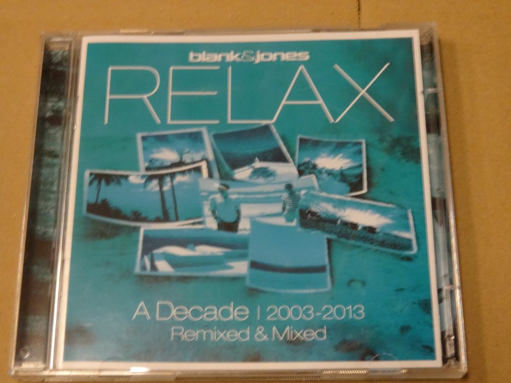 Blank & Jones Relax - A Decade 2003-2013 Remixed & Mixed CD | Kaufen ...