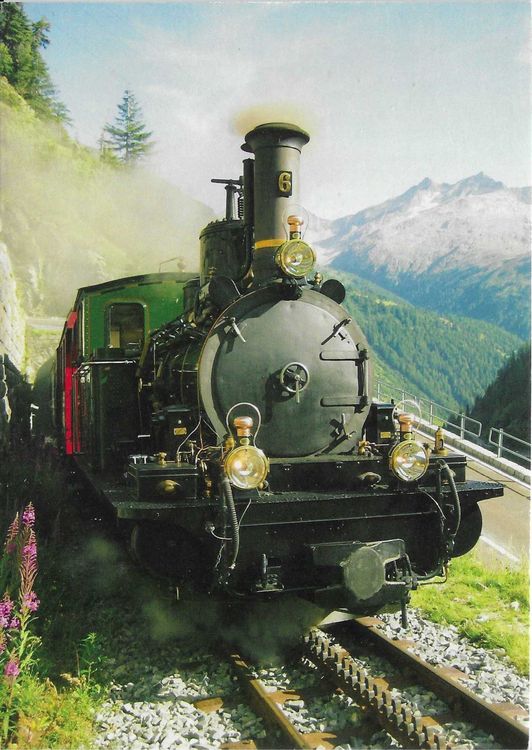 Dampfbahn Furka-Bergstrecke Lok HG 2/3 Nr.6 (Neu (gemäss Beschreibung ...
