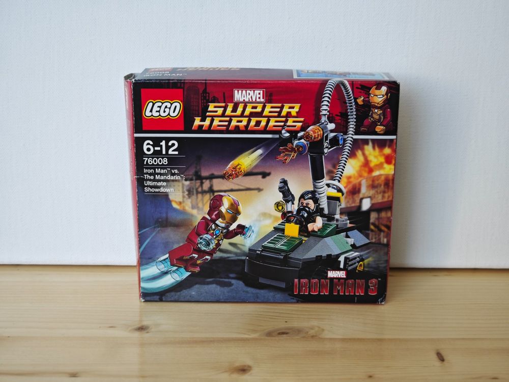 Lego 76008 - Iron Man vs. Mandarin - Marvel 2013 | Kaufen auf Ricardo