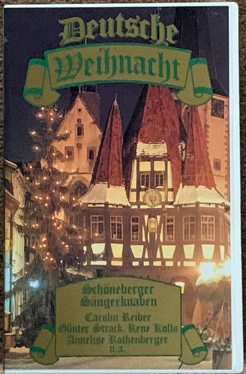 VHS-Kassette - Deutsche Weihnacht; mit René Kollo, C. Reiber (Gebraucht) in Oberweningen für CHF ...