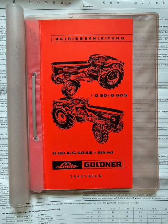 Traktoren Linde Güldner G60 G60S G60A G60AS | Kaufen auf Ricardo