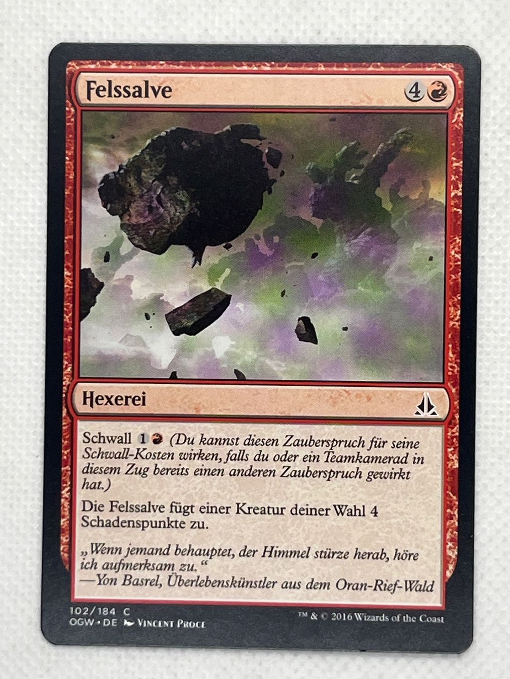 Magic The Gathering MTG: Felssalve - Top Zustand!🔥 (Gebraucht) in ...