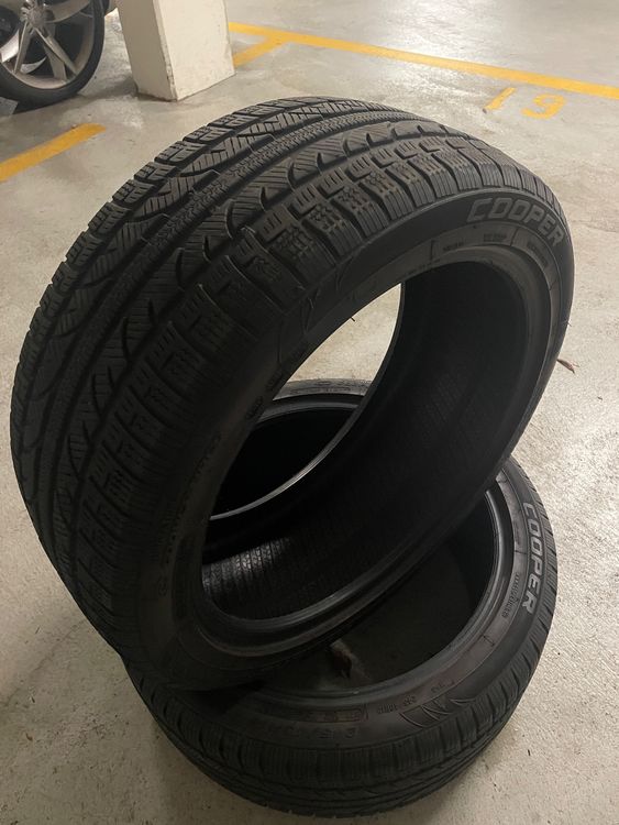 2x Winterreifen M+S 225/45/18 95V | 4-4.5mm | DOT 28/20 | Kaufen auf Ricardo