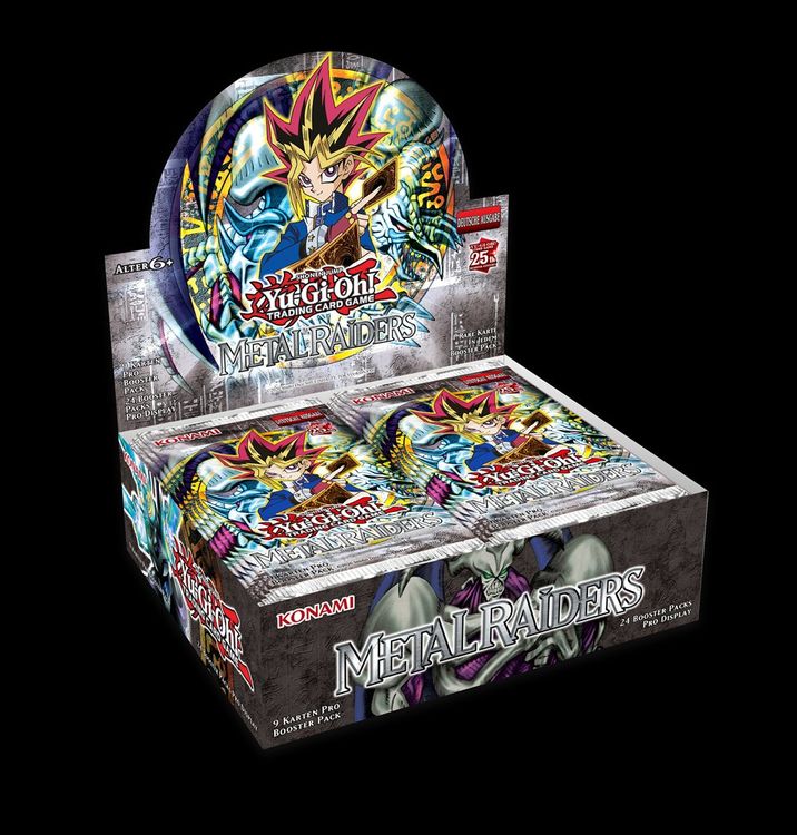 Yu-Gi-Oh/25TH ANNIVERSARY EDITION - METAL RAIDERS DISPLAY (Neu (gemäss ...