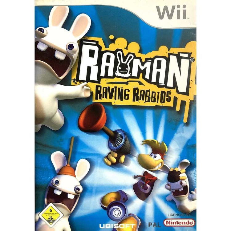 Rayman Raving Rabbids - Nintendo Wii (Gebraucht) in Jonschwil für CHF 8 ...