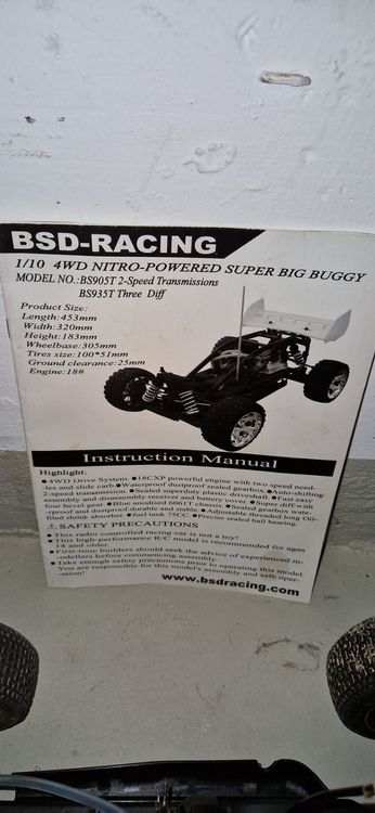 Rc nitro Buggy BSD Racing | Kaufen auf Ricardo