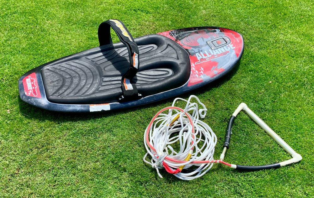 Kneeboard mit Leine | Kaufen auf Ricardo