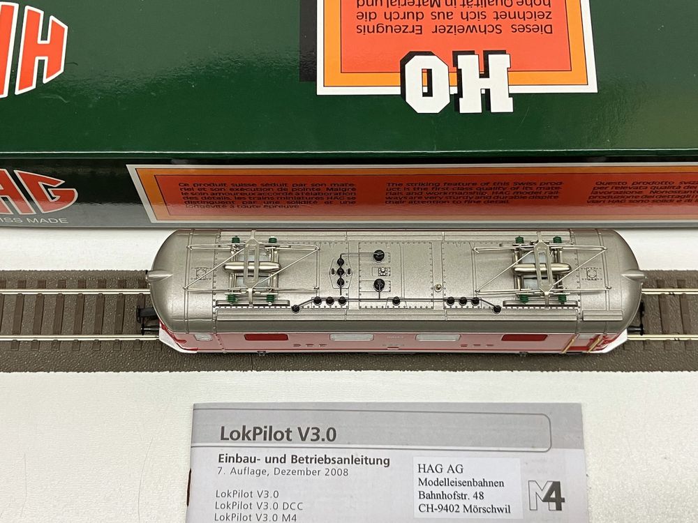 Hag 22 005-21 digital Esu Lokpilot= Re 4/4I SBB 10043 LED (Neu (gemäss Beschreibung)) in Thun ...