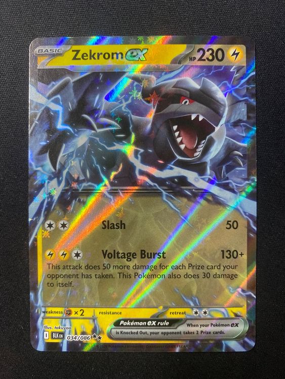 Zekrom ex 34 - Black Bolt - EN ab 1 (Neu (gemäss Beschreibung)) in ...