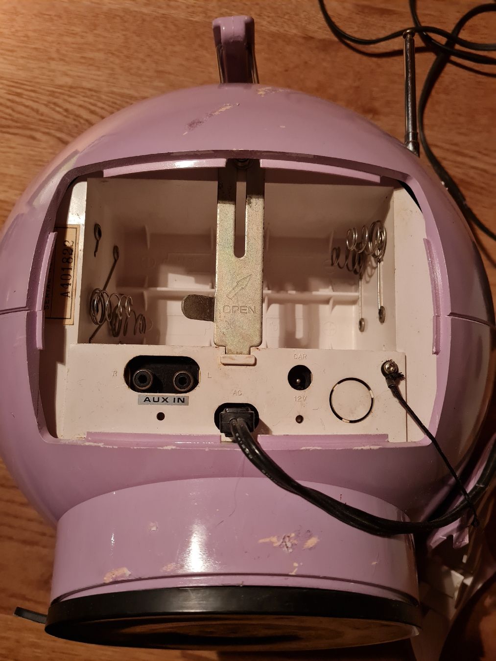 Retro Weltron Kugelradio/Kassettenrecorder - Rarität! (Gebraucht) in ...