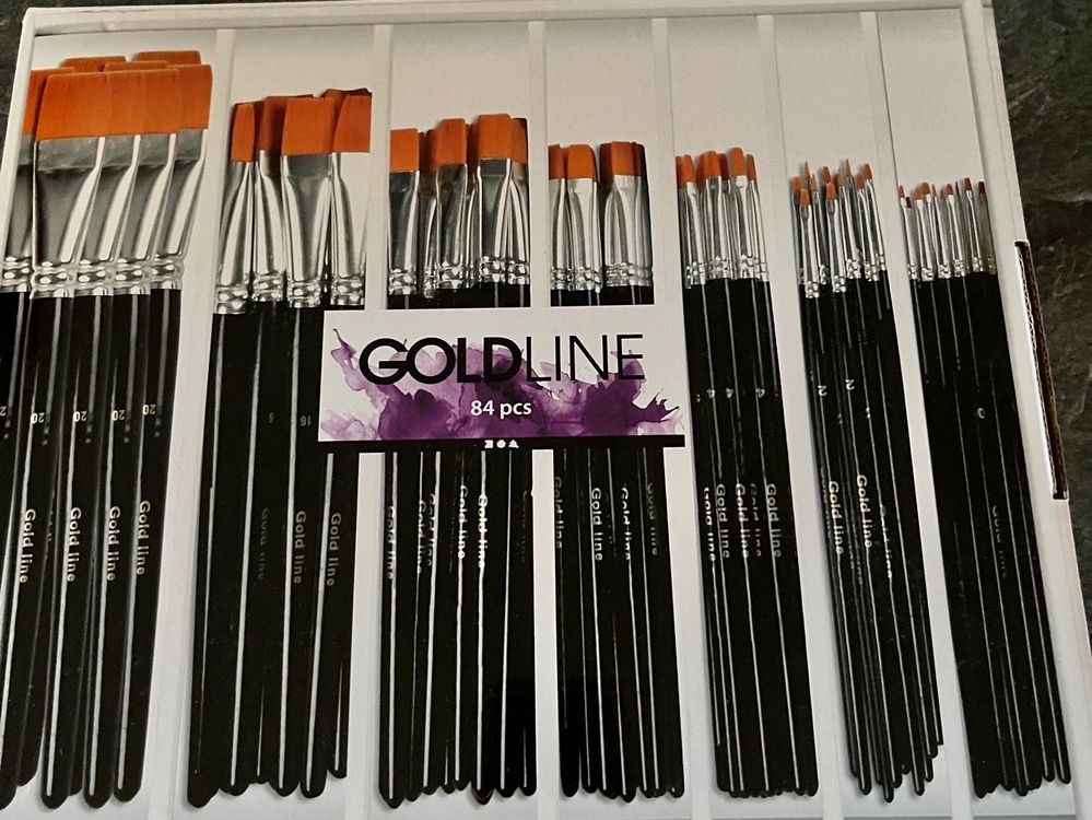 Goldline Pinsel in Originalverpackung | Kaufen auf Ricardo