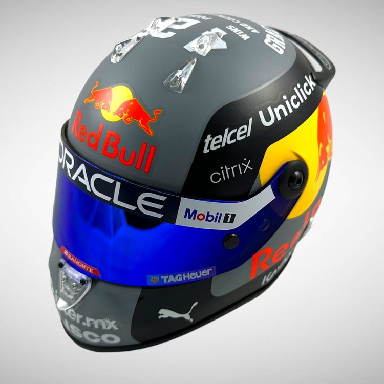 Sergio Perez Red Bull Helm Monaco 2022 Winner 1:2 NEU & OVP (Neu und ...