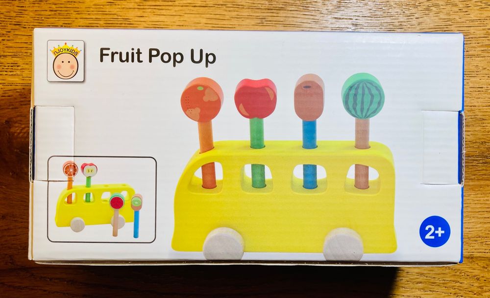 Bus Pop-Up mit Früchte - Spielba Holzspielwaren (Neu und ...