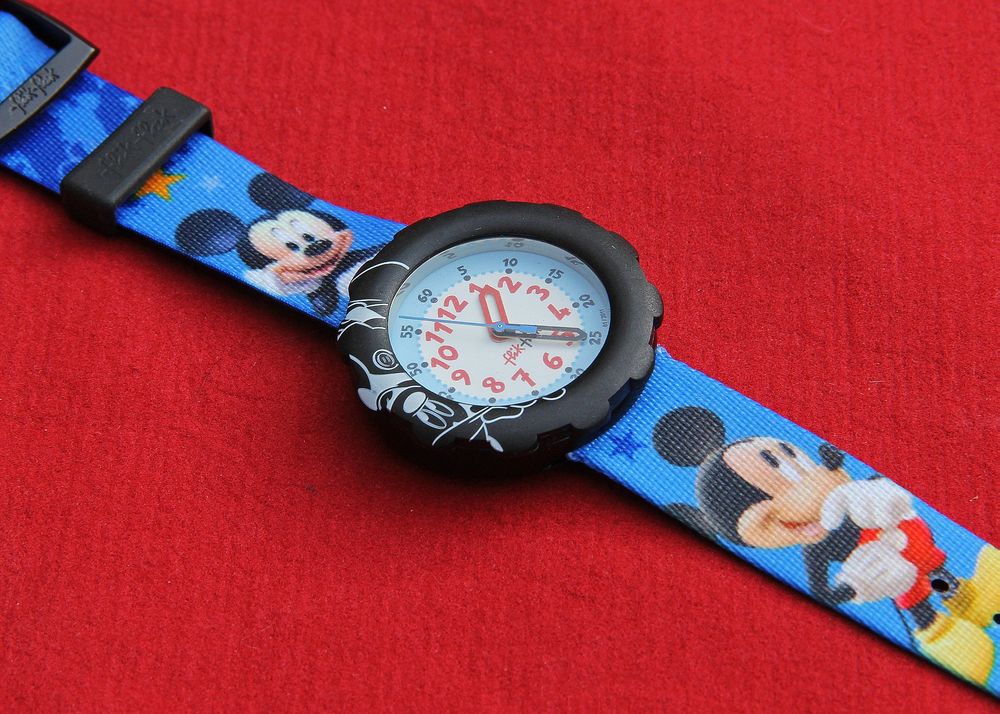 Montre enfant Flik Flak Mickey Mouse Disney, ETA 2011, neuf (Neuf avec ...